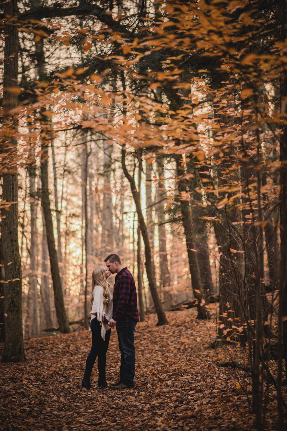Couples' Photography Huron Natural Area Kitchener